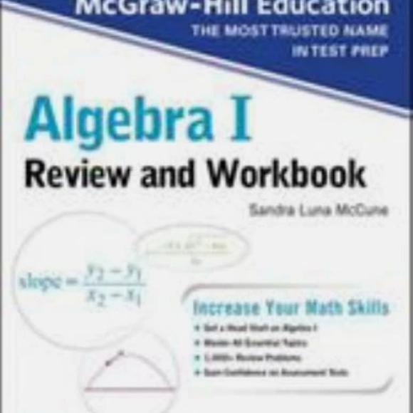 Mcgraw Hill | Other | Mcgrawhill Education Algebra I Review And ...